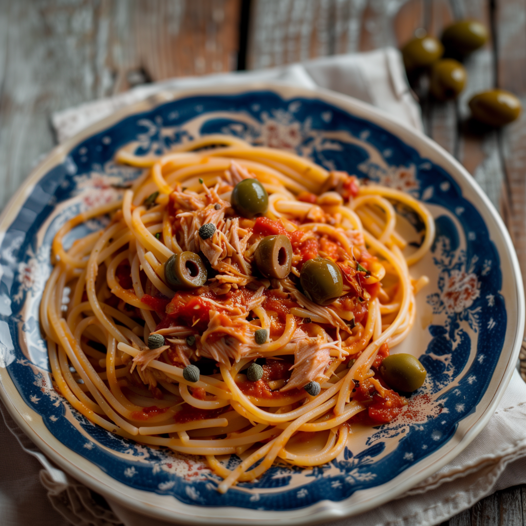 Spaghetti Al Tonno - Frau Virtin
